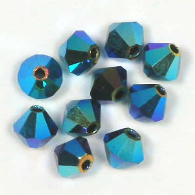 6mm Preciosa Crystal Bicones - Beads | Bead Supplies | Wholesale beads ...