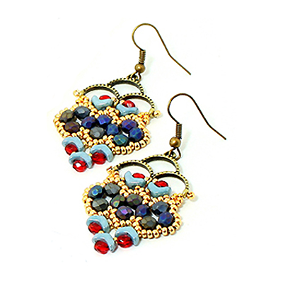 CYMZ-CLEMENTINE Clementine Bracelet and Earrings Pattern - Beads | Bead Supplies | Wholesale ...