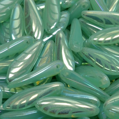Czech Glass Daggers - Laser Printed - Beads | Bead Supplies | Wholesale ...