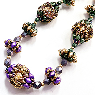 CYMZ-ROYAL Royal Treasure Beaded Bead Necklace Pattern - Beads | Bead ...